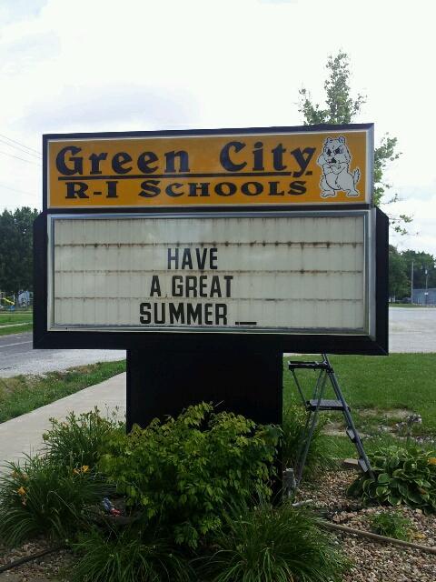 Green City R-1 Schools - Notice of Sale - Marquee